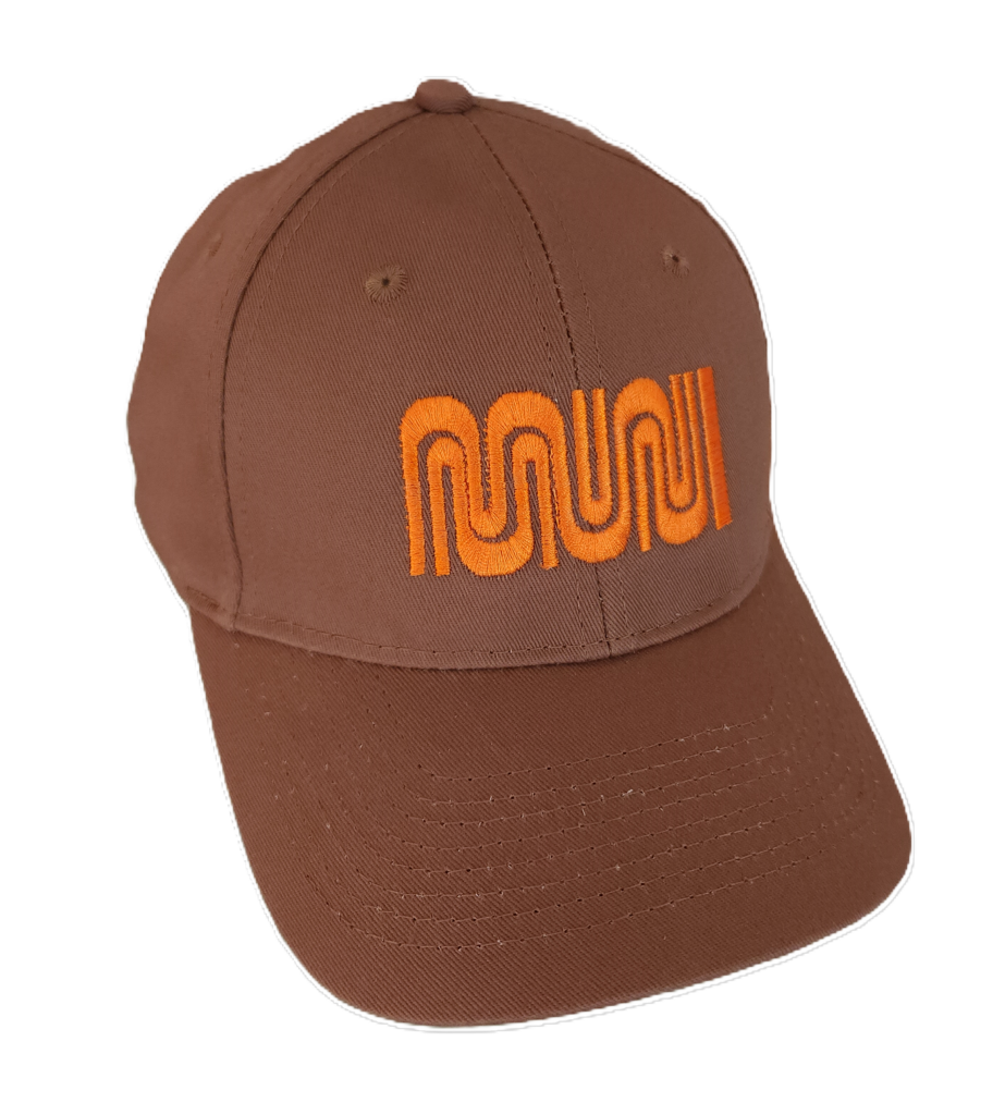SF Municipal Railway Muni "Worm" Logo Cap (Retro Landor Orange ...
