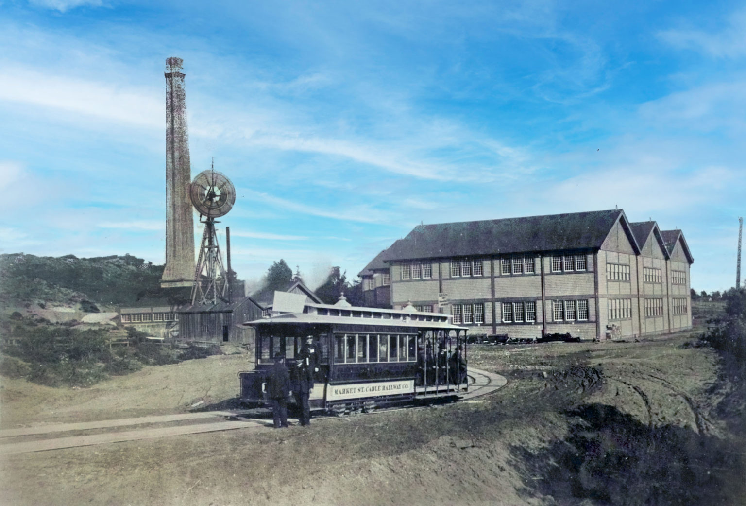 When cable cars were hi-tech - Market Street Railway